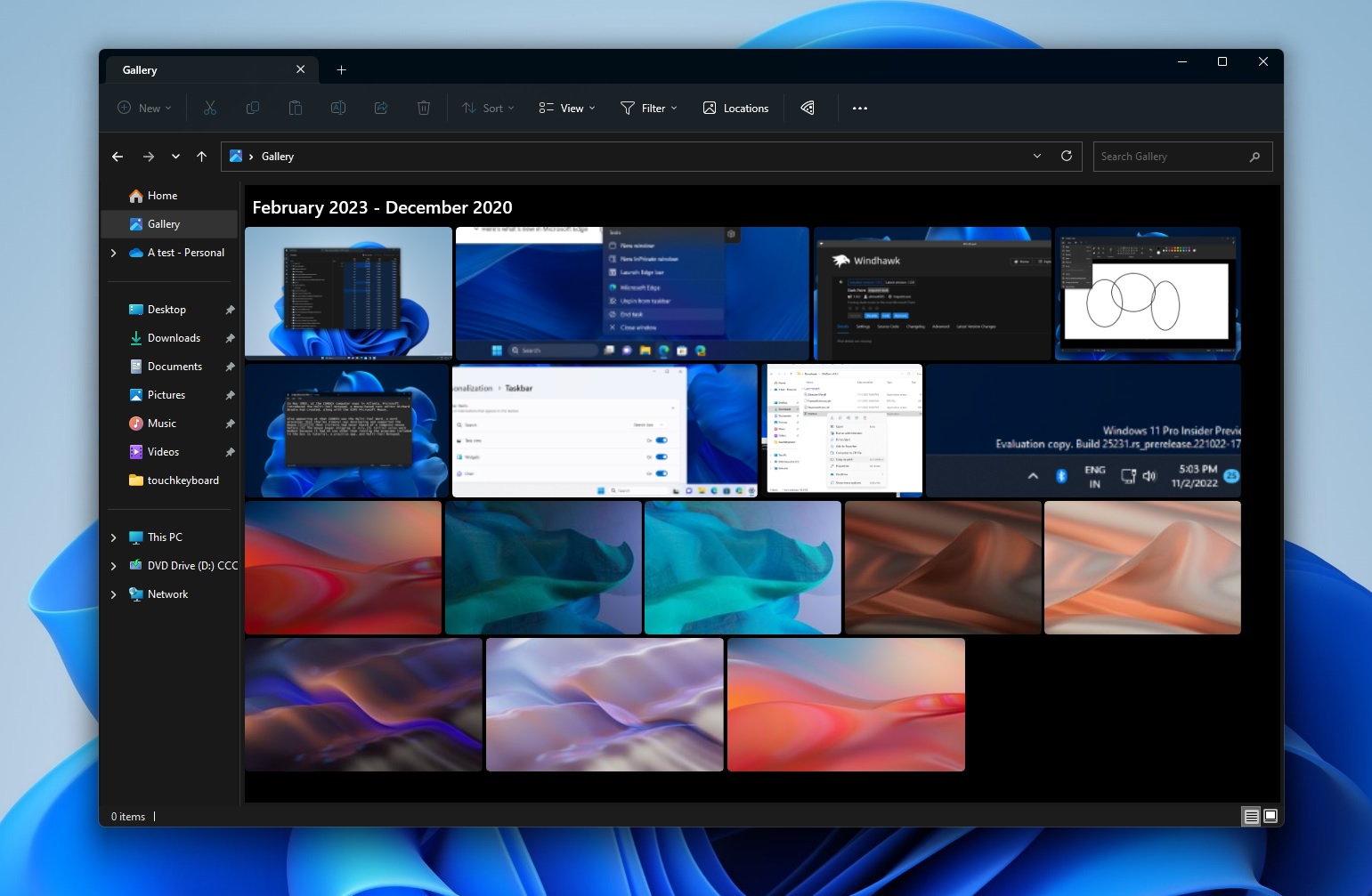 Hands on with Windows 11's new leaked File Explorer feature